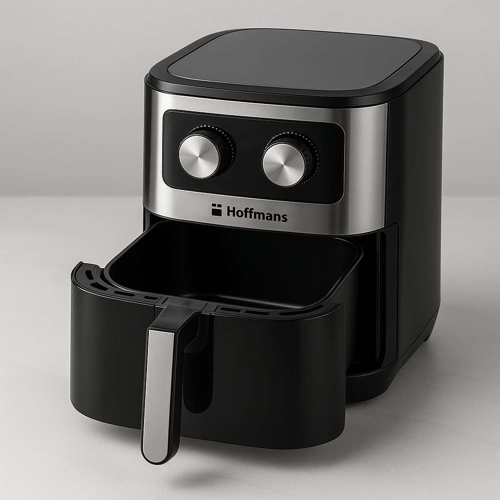 Air Fryer Hoffmans 12L, Putere 2400W, Temperatura 80-200°C, Panou de C ...